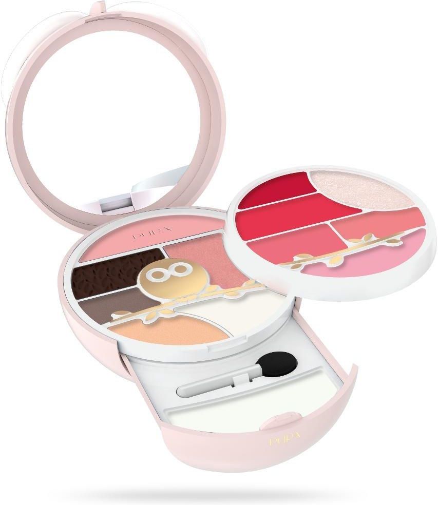 PUPA Owl 3 paleta do makijażu 001 Warm Shades - Opinie i ceny na Ceneo.pl