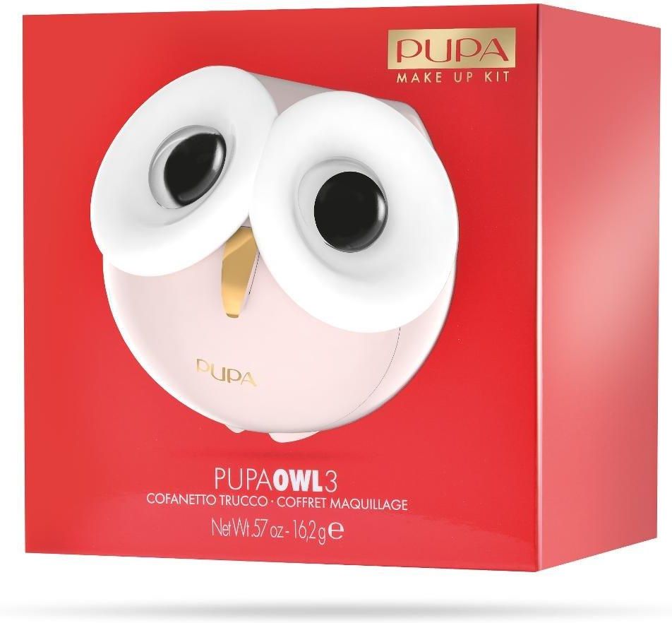 PUPA Owl 3 paleta do makijażu 001 Warm Shades - Opinie i ceny na Ceneo.pl