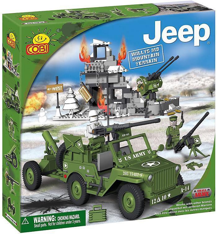 Cobi Jeep Willys MB Ardeny 24301 - ceny i opinie - Ceneo.pl