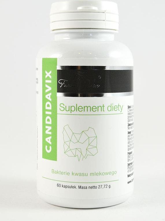 Farm-Vix Candidavix 60 kaps - Opinie i ceny na Ceneo.pl