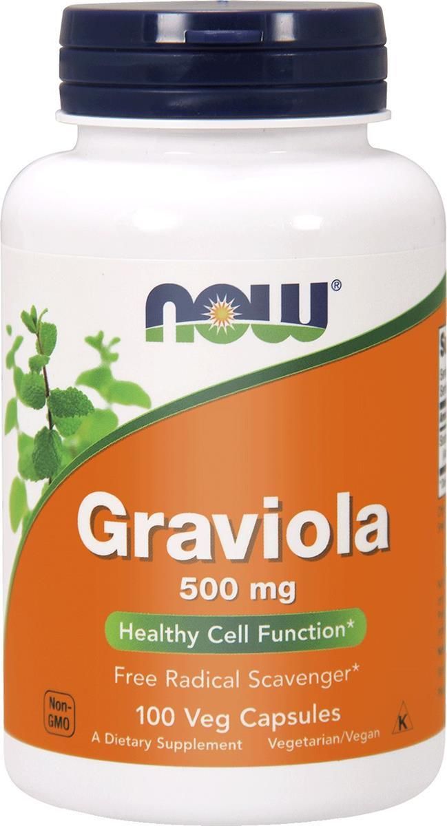 Now Foods Graviola 1000 mg 90tabl. - Opinie i ceny na Ceneo.pl