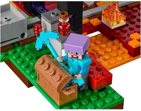 LEGO Minecraft 21143 Portal Netheru - Ceny i opinie - Ceneo.pl
