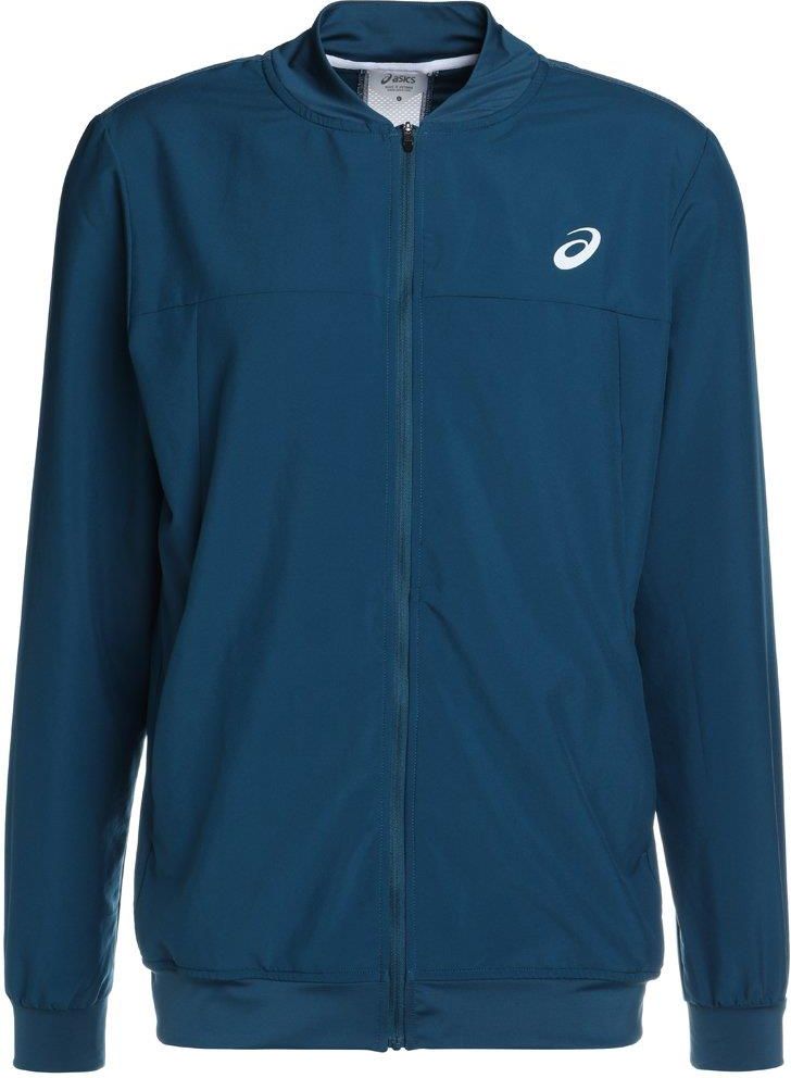 ASICS JACKET Kurtka sportowa blue steel - Ceny i opinie - Ceneo.pl