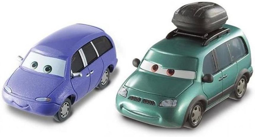 Mattel Disney Auta 3 Dwupak Minny & Van Diecast (Dxv99Dxw06) - Ceny i ...