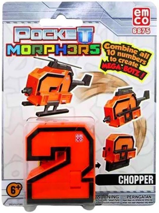 Tm Toys Pocket Morphers 2 Chopper (97856) - Ceny i opinie - Ceneo.pl