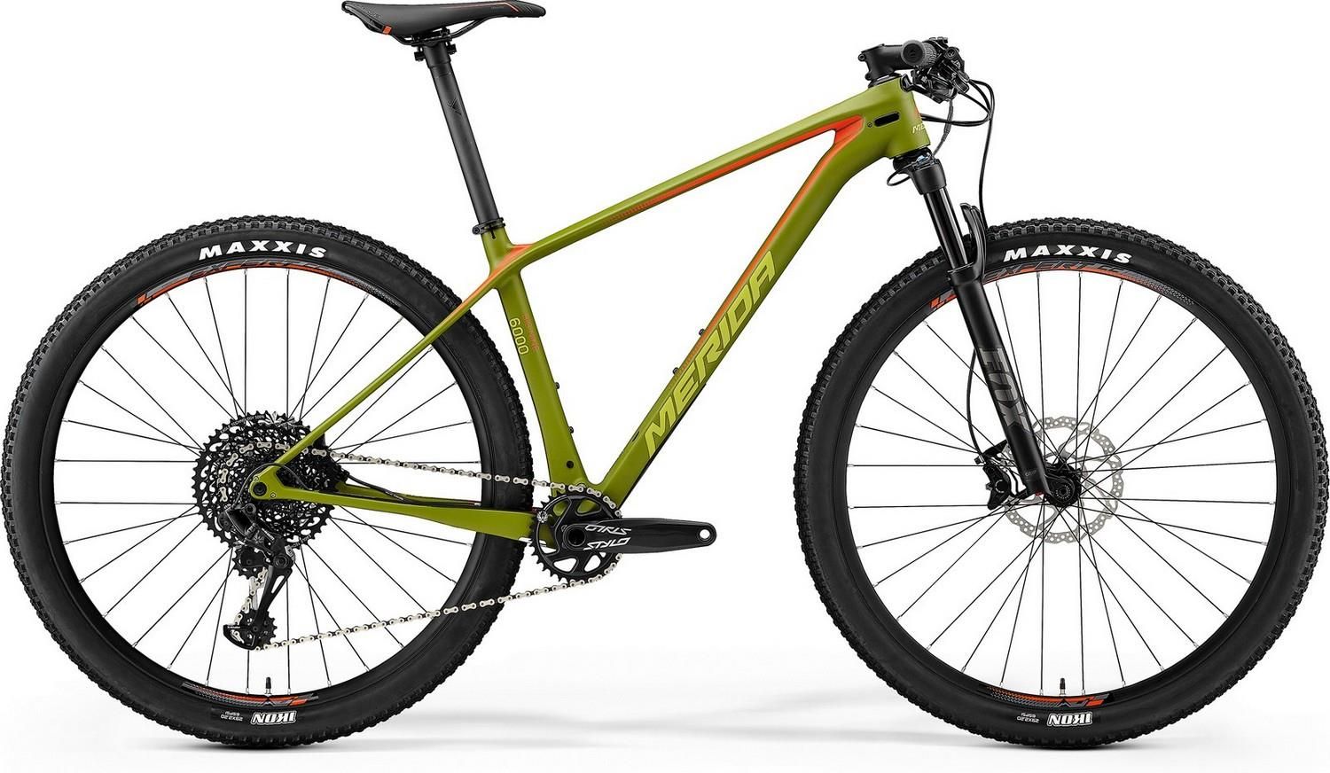 Merida Big.Nine 6000 oliwkowy czerwony 2018 - Rowery Górskie Męskie ...