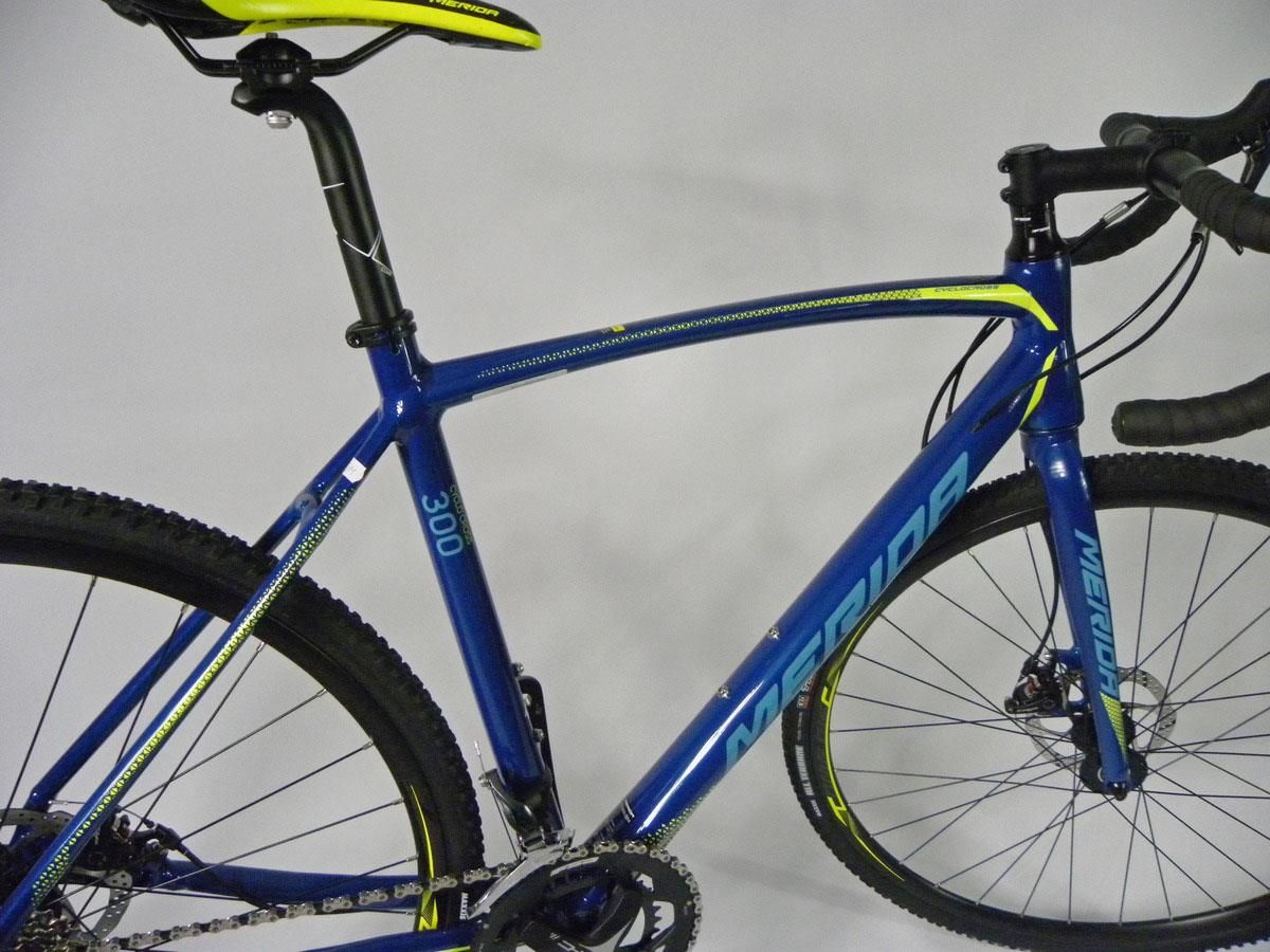Merida Cyclo Cross 300 niebieski żółty 2018 - Rowery Szosowe Męskie ...