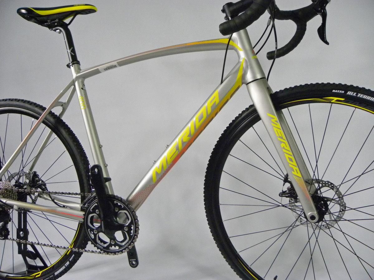 Merida Cyclo Cross 400 tytanowy żółty czerwony 2018 - Rowery Szosowe ...