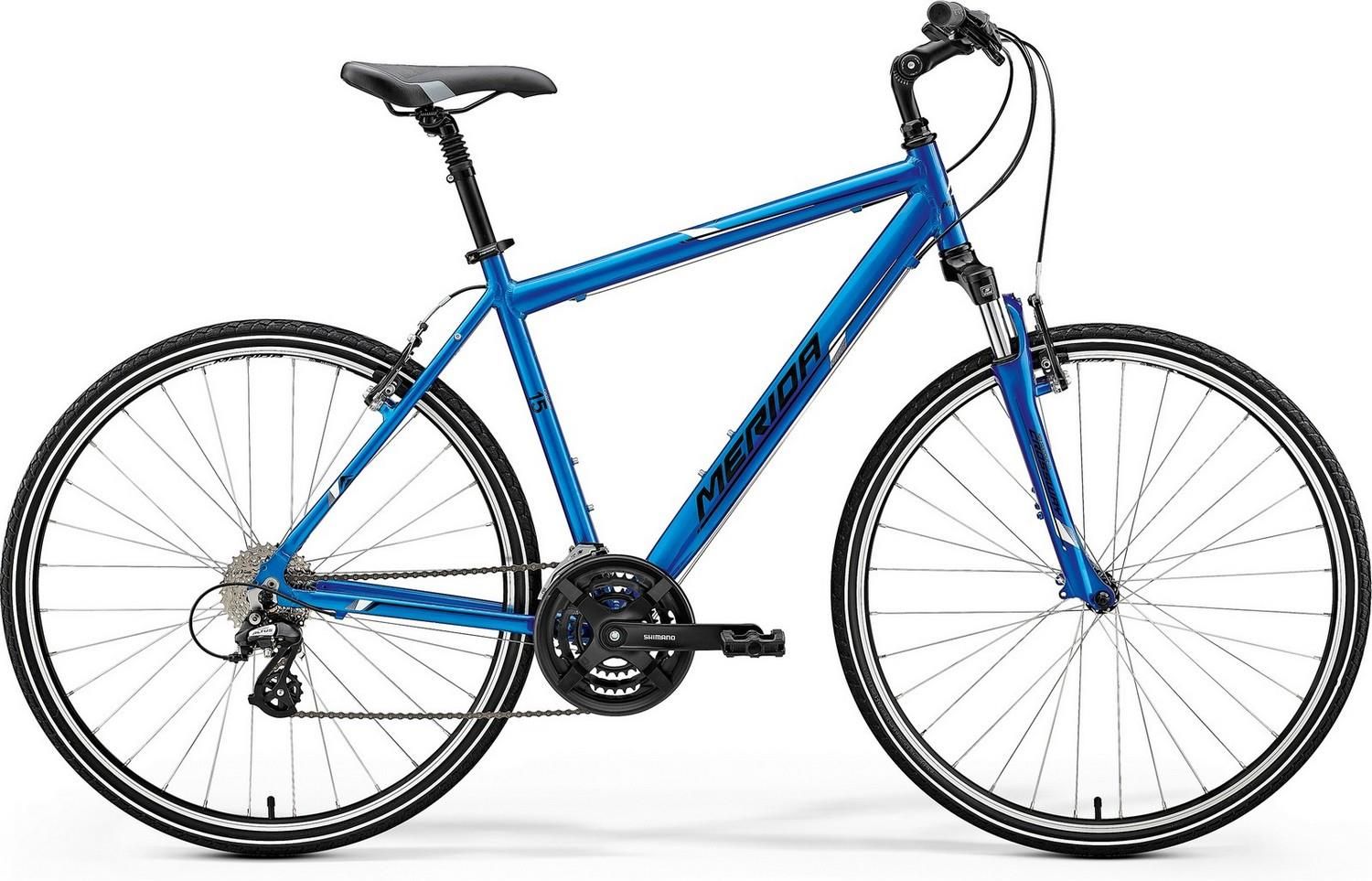 Merida Crossway 15-V niebieski 2018 - Rowery Górskie Męskie - Ceny i ...