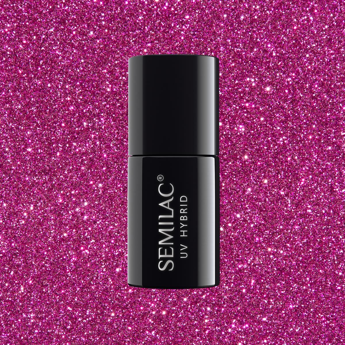 Semilac Platinum Lakier Hybrydowy 258 Intense Pink 7ml - Opinie i ceny ...