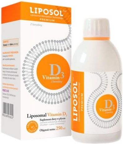 Liposol Liposomalna Witamina D3 2000 IU z lanoliny 250ml - Opinie i ...