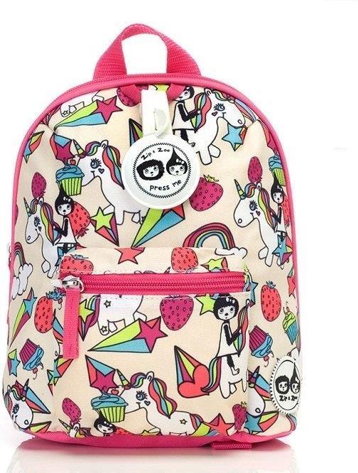 Zip And Zoe Mini Backpack Plecak Unicorn (Bm1507) - Szkolny plecak ...