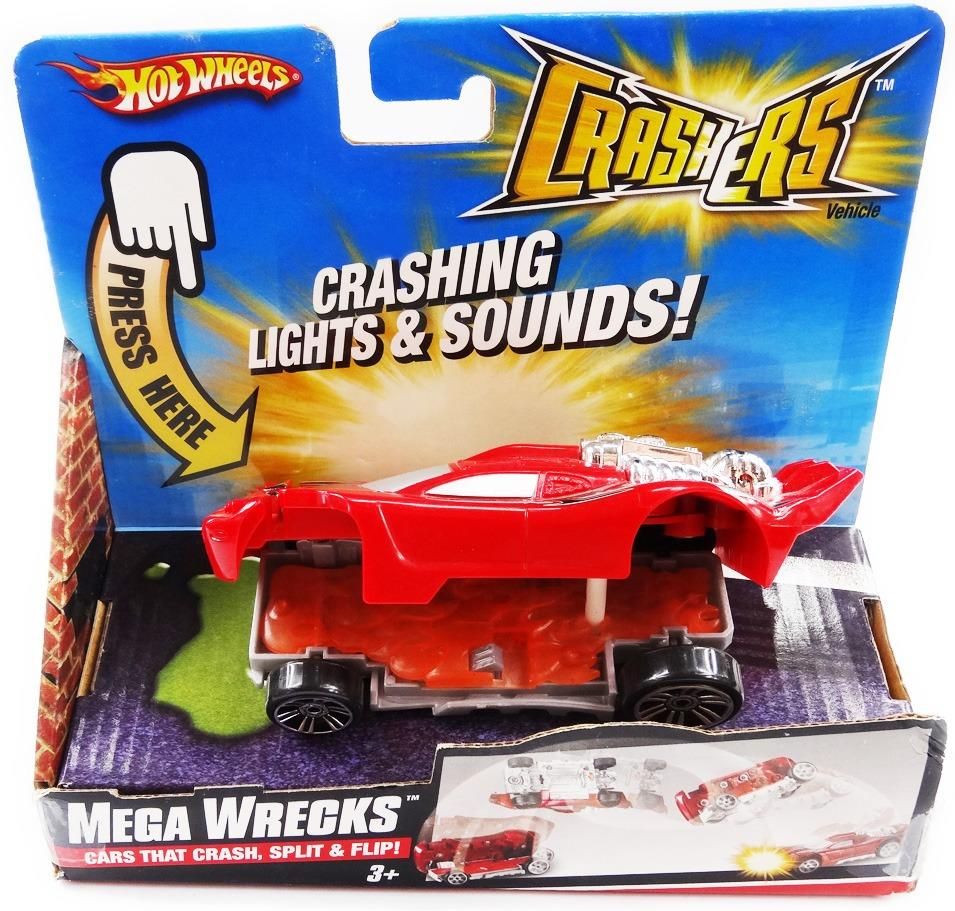 Hot Wheels Crashers Auto Ze Światłem I Dźwiękiem Spine Buster N2884 ...