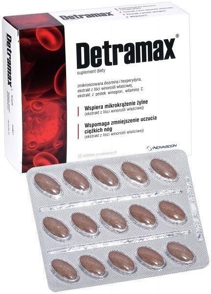 Detramax 30 tabl - Opinie i ceny na Ceneo.pl