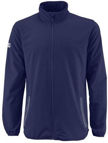 Wilson Bluza Team Woven Jacket Men blue depths/white WRA765603 - Ceny i ...