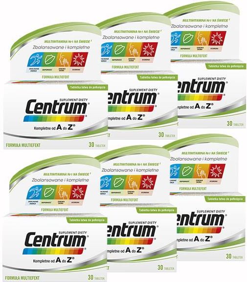 Pfizer Centrum Kompletne Od A Do Z Multiefekt 6x30 tabl - Opinie i ceny ...