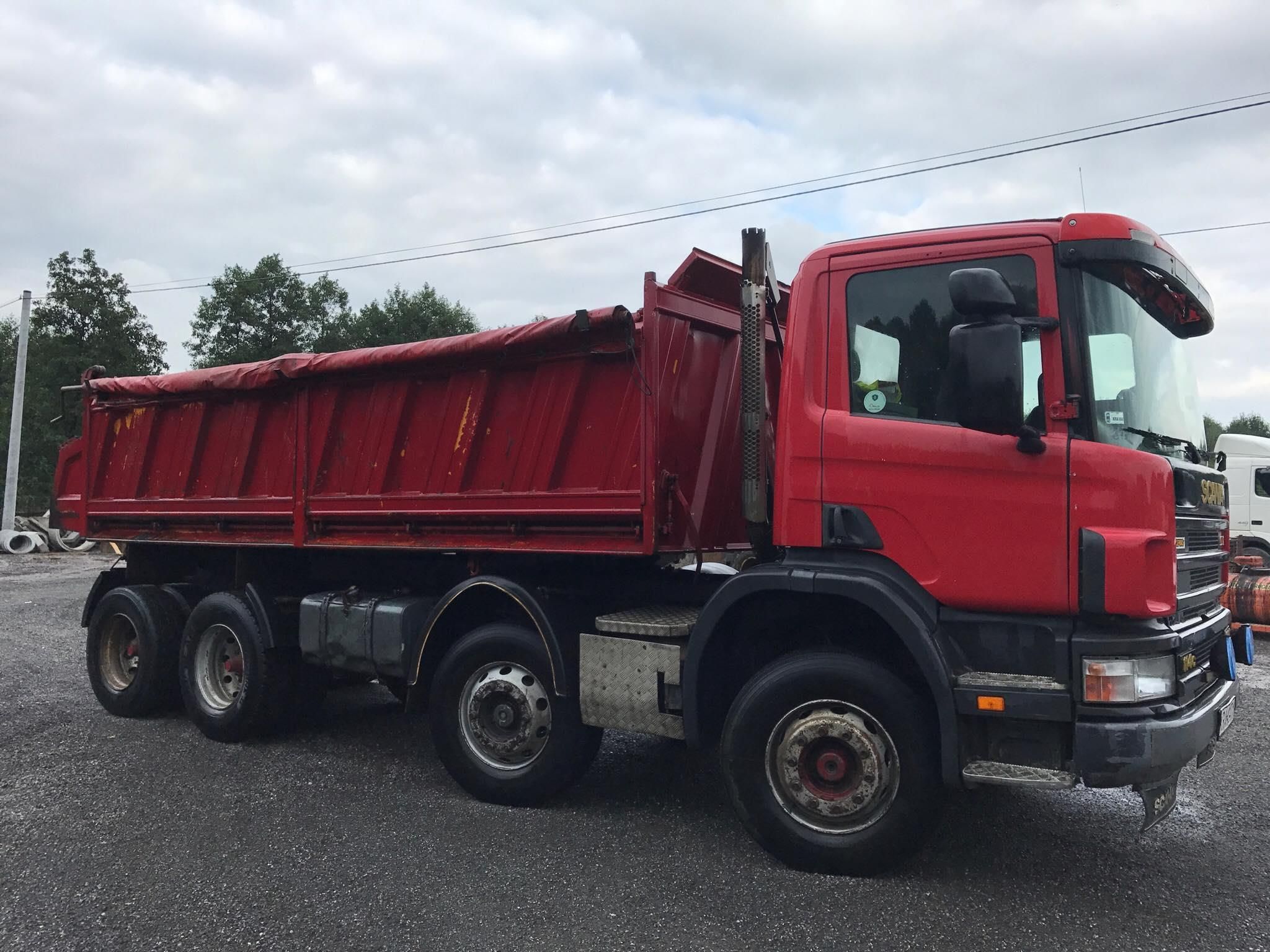 Scania 114C 380km rok 2003 czteroośka 8x4 nie MAN - Opinie i ceny na ...