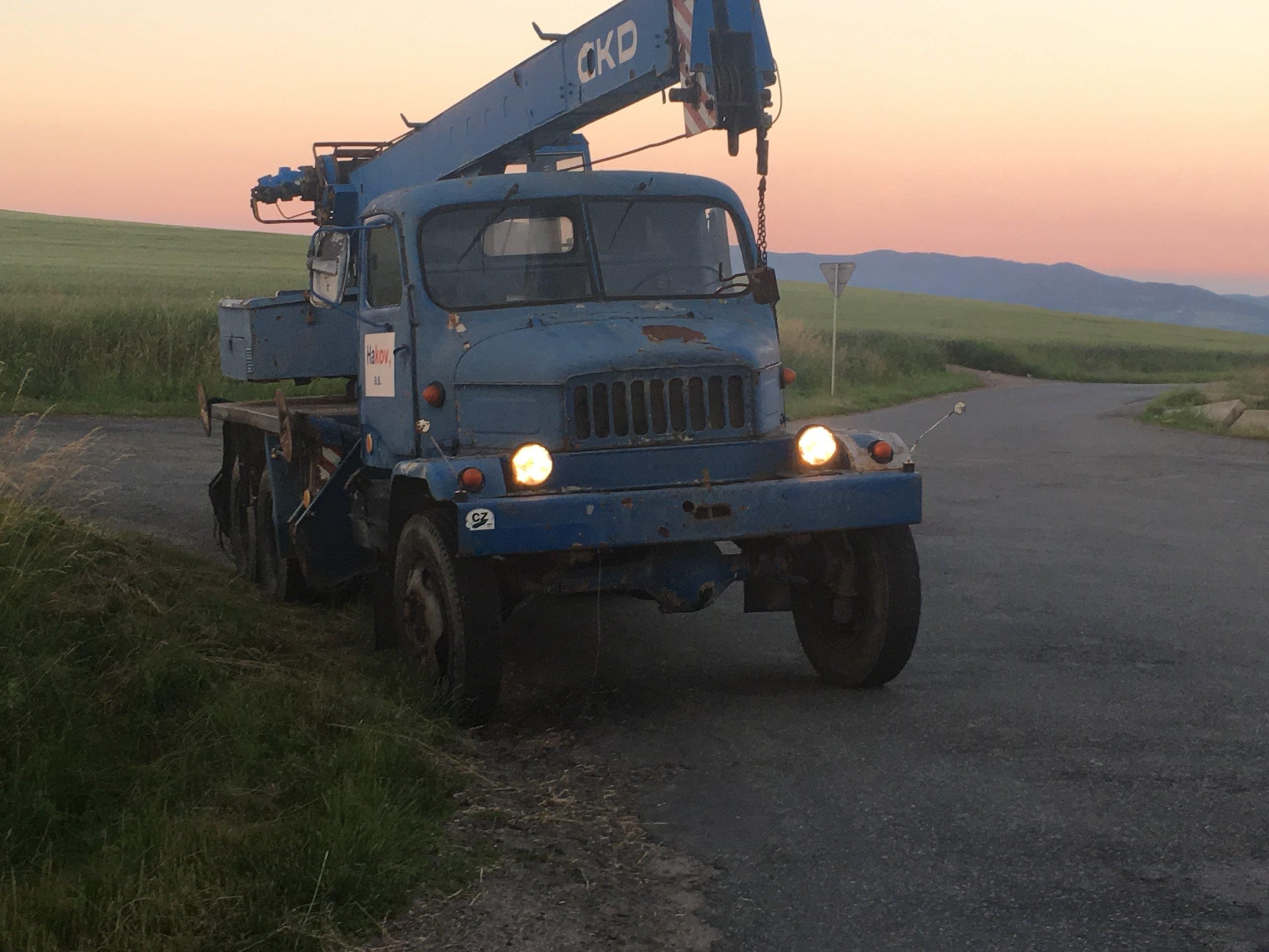 Dźwig praga ad-080 żuraw 6x6 CKD AD080 - Opinie i ceny na Ceneo.pl