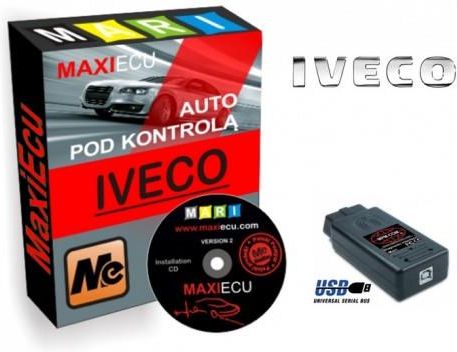 Maxiecu Iveco - Pełna Diagnostyka Polski Program + Interfejs Mpm Usb ...