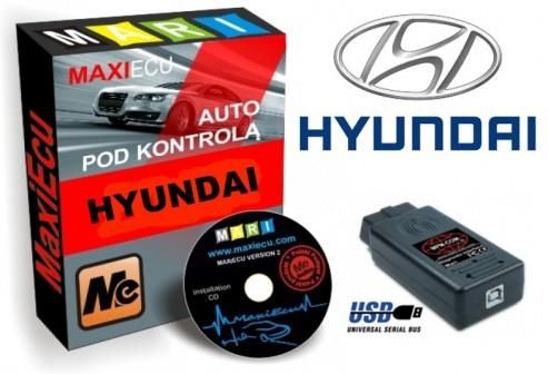 Maxiecu Hyundai - Pełna Diagnostyka Polski Program + Interfejs Mpm Usb ...