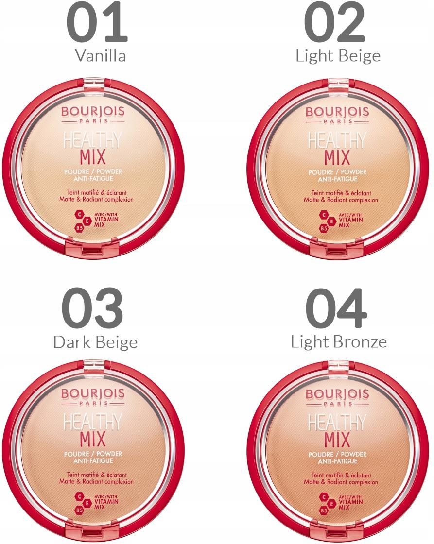 Bourjois Healthy Mix Puder w kompakcie 02 Light Beige 8g - opinie ...