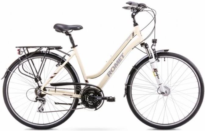 Romet Gazela 2 Limited beżowy brązowy 2018 - Rowery Turystyczne Damskie ...
