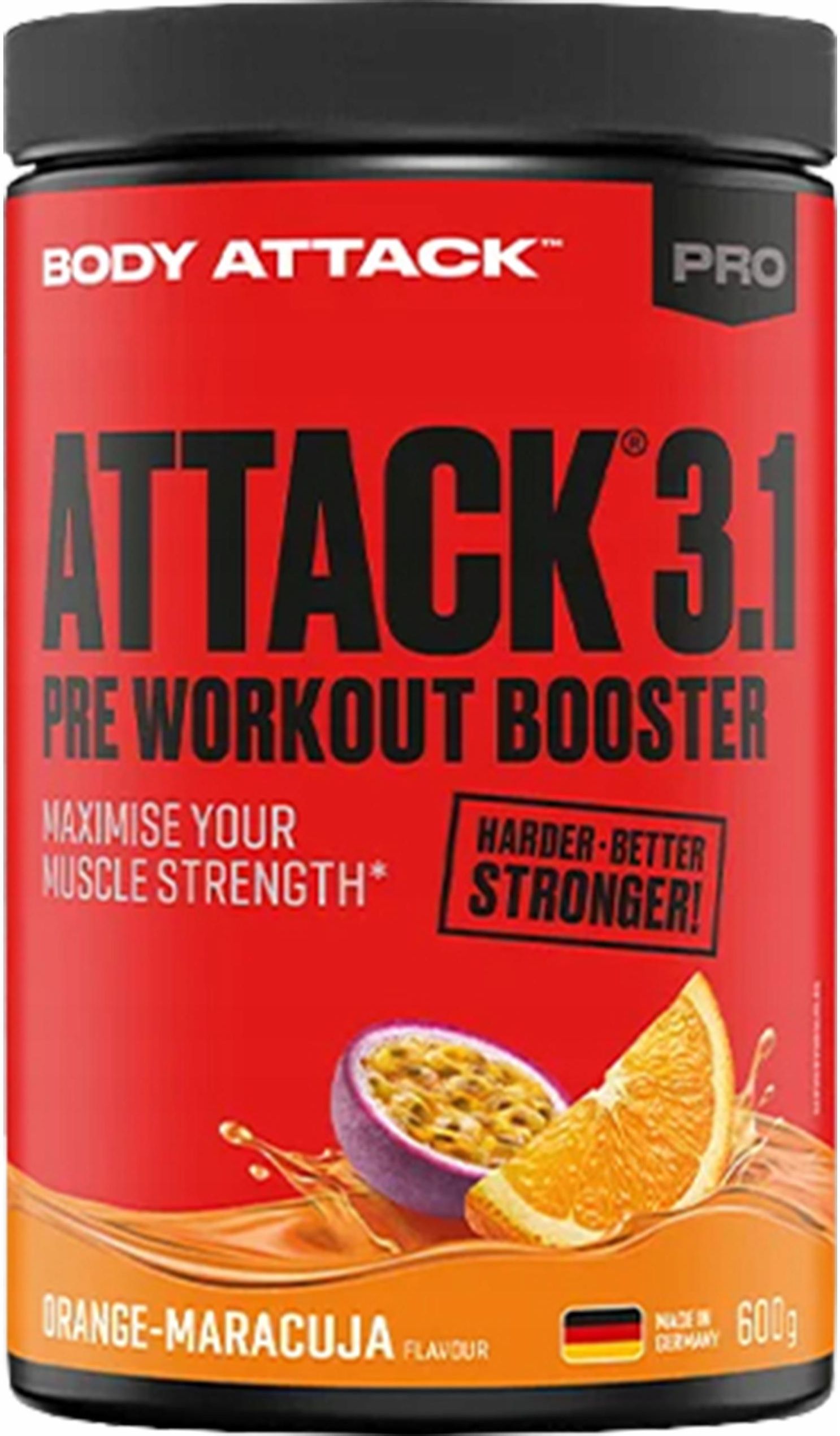 Body Attack Attack Shot 60Ml - Ceny i opinie - Ceneo.pl