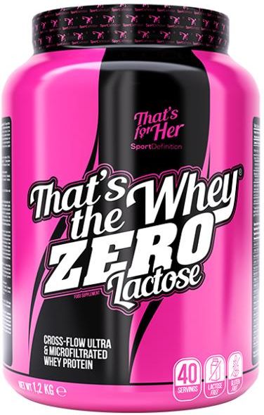 Odżywka białkowa Sport Definition Thats The Whey Zero 1200g - Ceny i opinie - Ceneo.pl