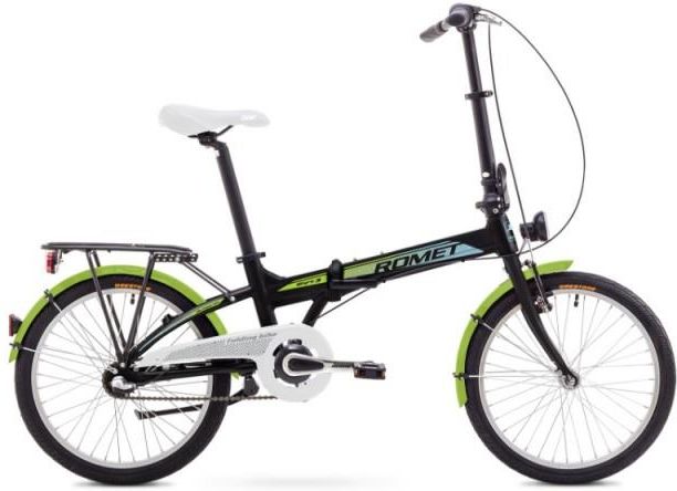 Romet Wigry 3 (2) czarny seledynowy 2018 - Rowery Składane Uniwersalne ...