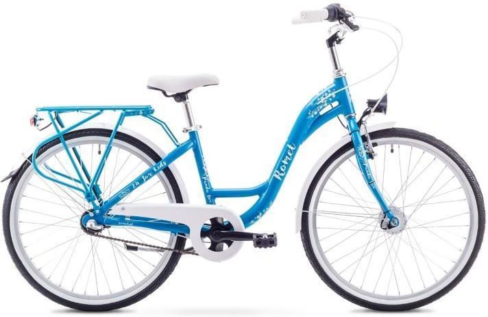 Romet Panda 24 Lux niebieski 2018 - Rowery Miejskie Dziecięce - Ceny i ...