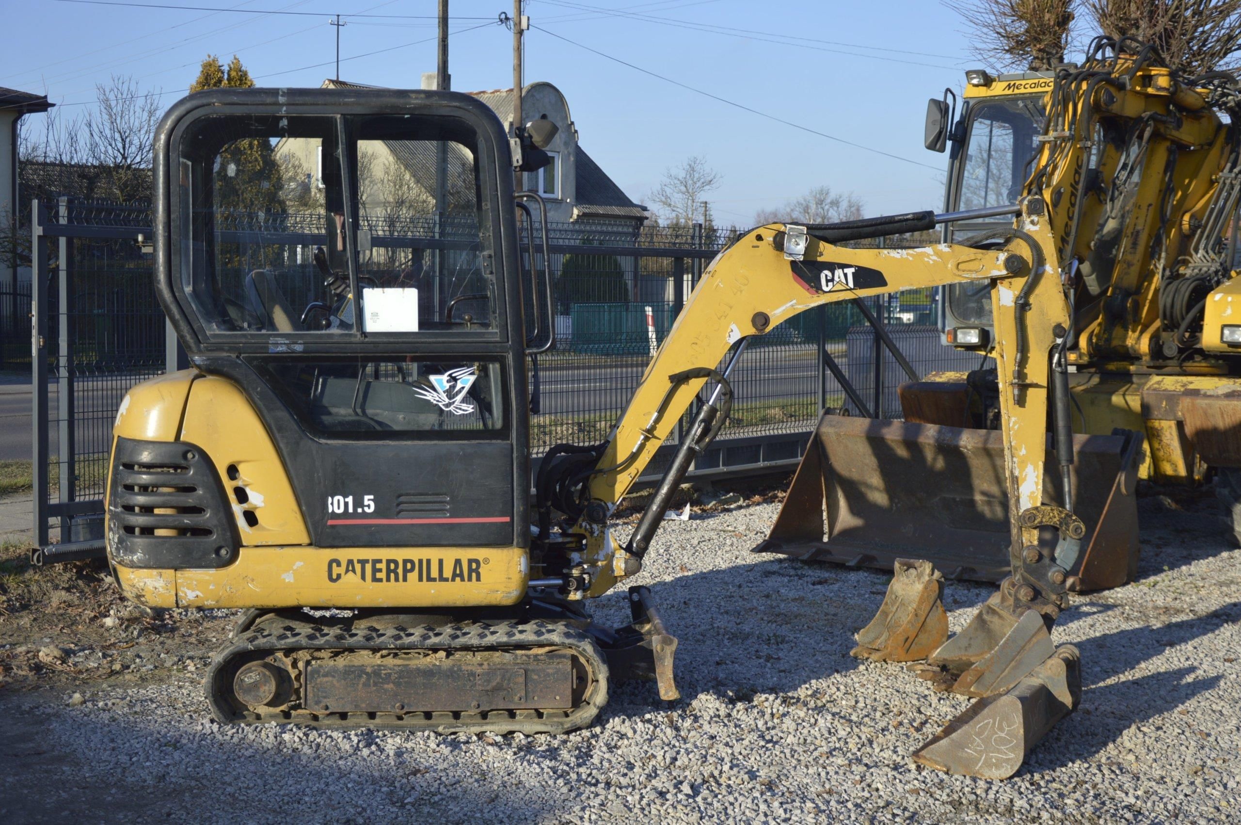 Minikoparka mini koparka CAT 301,5 2004r 3 SZTUKI - Opinie i ceny na ...