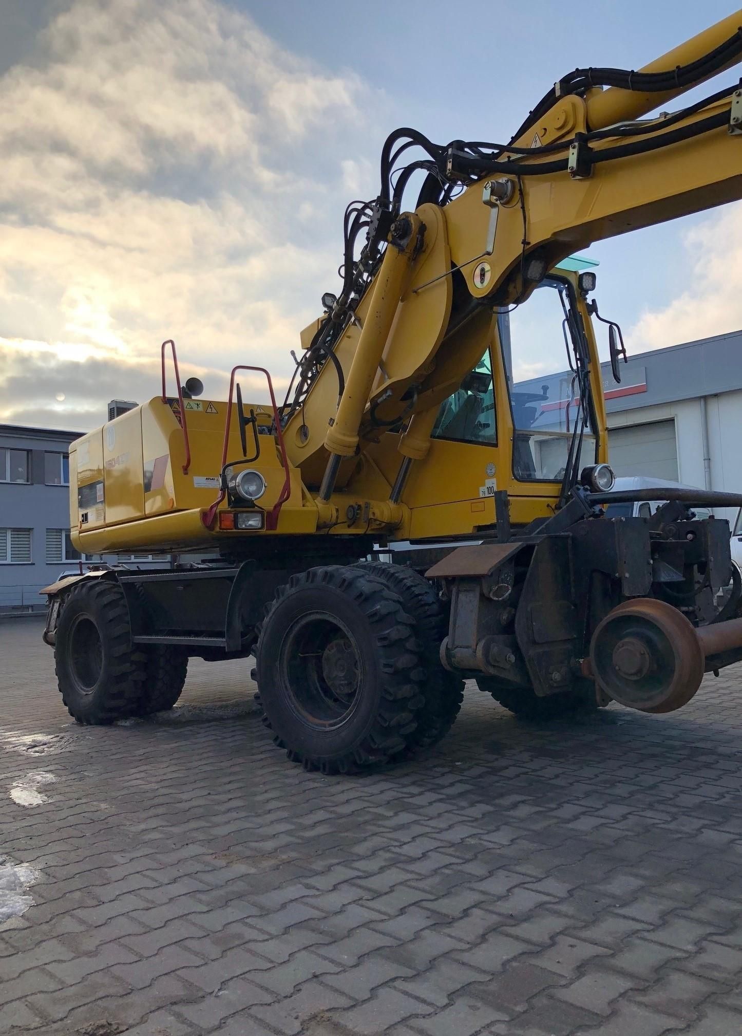 Koparka Dwudrogowa ATLAS 1604 Zw 2008 r - Opinie i ceny na Ceneo.pl