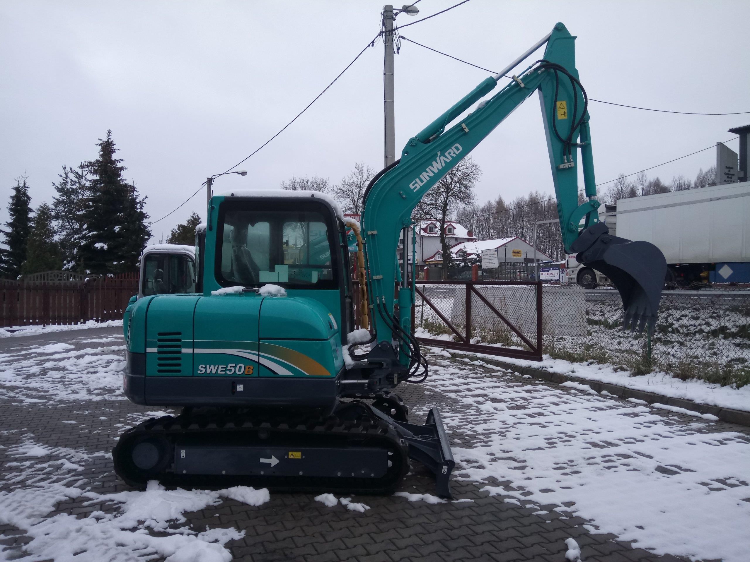 Mini Koparka SUNWARD SWE 50 B Nowa - Opinie i ceny na Ceneo.pl