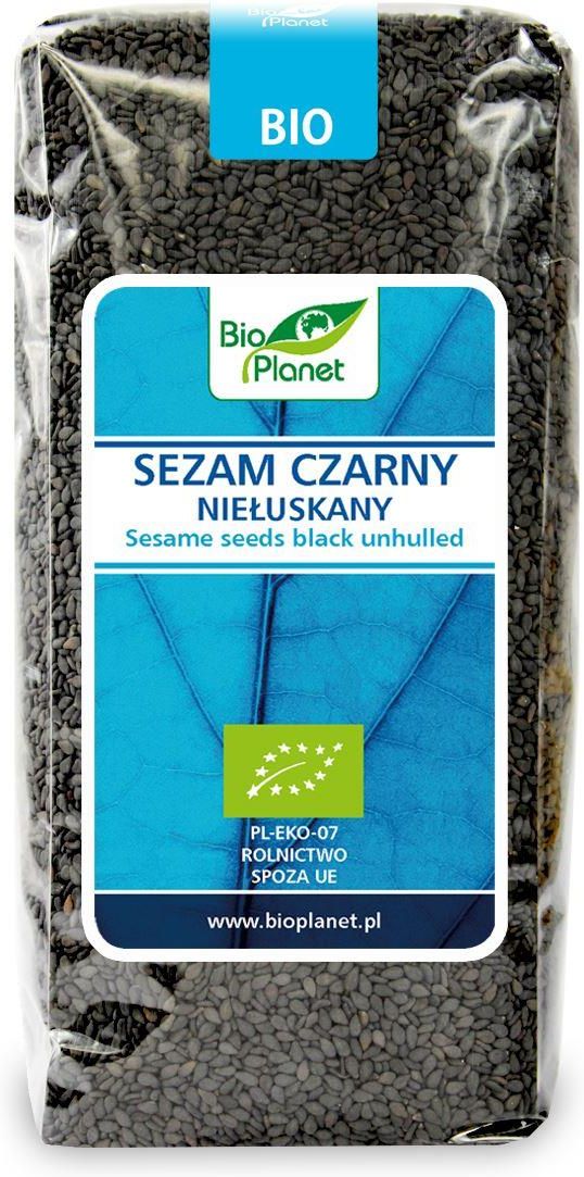 Bio Planet Sezam Czarny Niełuskany Bio 500G - Ceny i opinie - Ceneo.pl