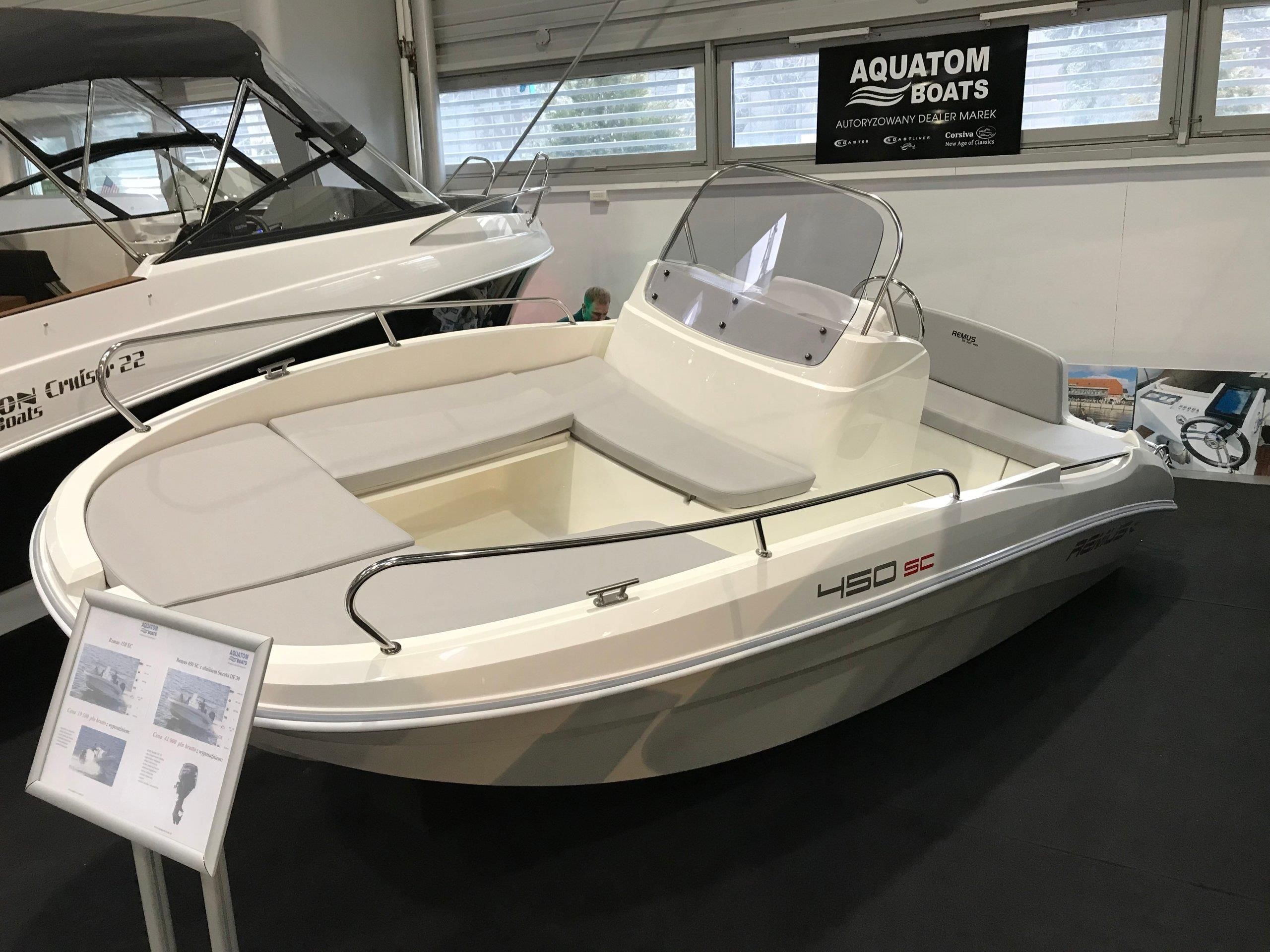 Łódź motorowa Remus 450 SC - Opinie i ceny na Ceneo.pl