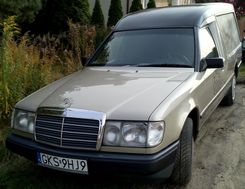 Mercedes 124 karawan pogrzebowy Polman oryginał - Opinie i ceny na Ceneo.pl