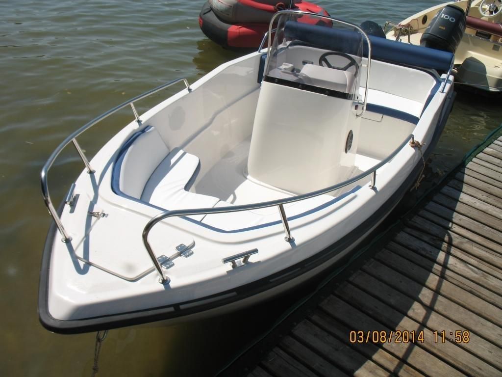 Łódź motorowo- wędkarska Necko 475 z silnikiem - Opinie i ceny na Ceneo.pl