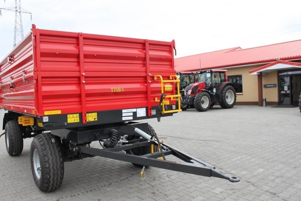 PRZYCZEPA ROLNICZA METAL-FACH 8 TON T710/2 - Opinie i ceny na Ceneo.pl