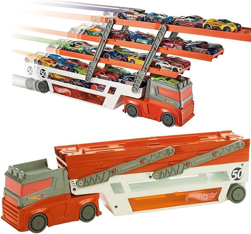 HOT WHEELS MEGA TRANSPORTER FTF68 - Ceny i opinie - Ceneo.pl