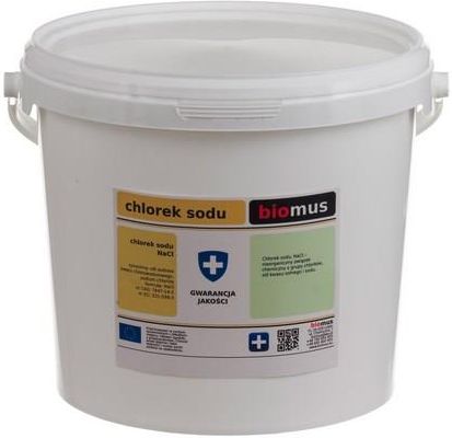 Chlorek Sodu NaCl Sól czysta 5kg Biomus - ceny i opinie - Ceneo.pl