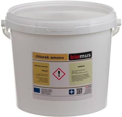Chlorek Amonu Salmiak czysty 5kg Biomus - ceny i opinie - Ceneo.pl