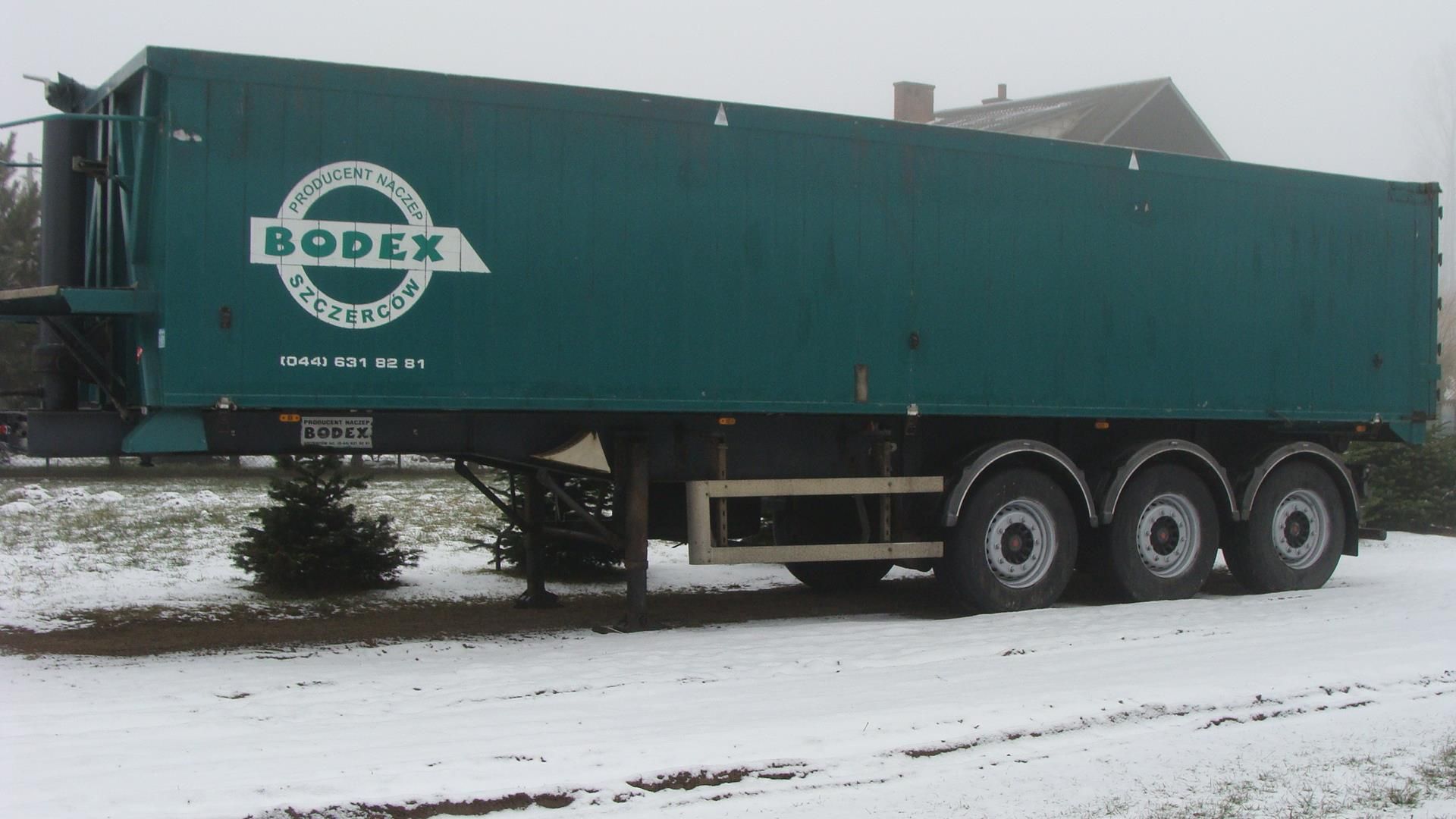 Naczepa wywrotka Bodex 41m3 STAS 44m3 - Opinie i ceny na Ceneo.pl