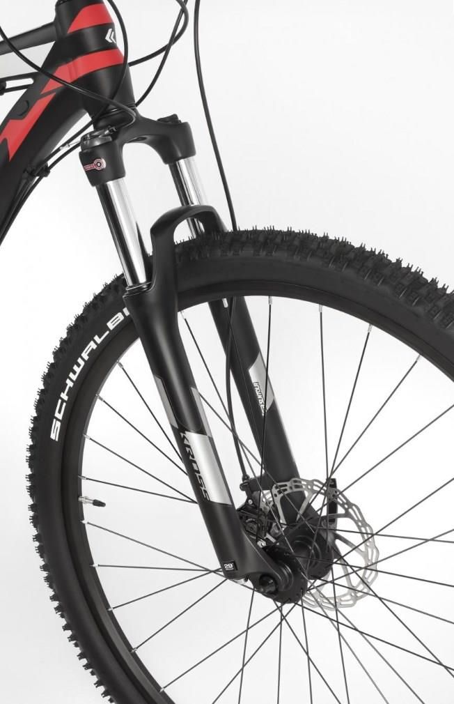 Kross Level 1.0 czarny czerwony biały 2018 - Rowery Górskie Męskie ...