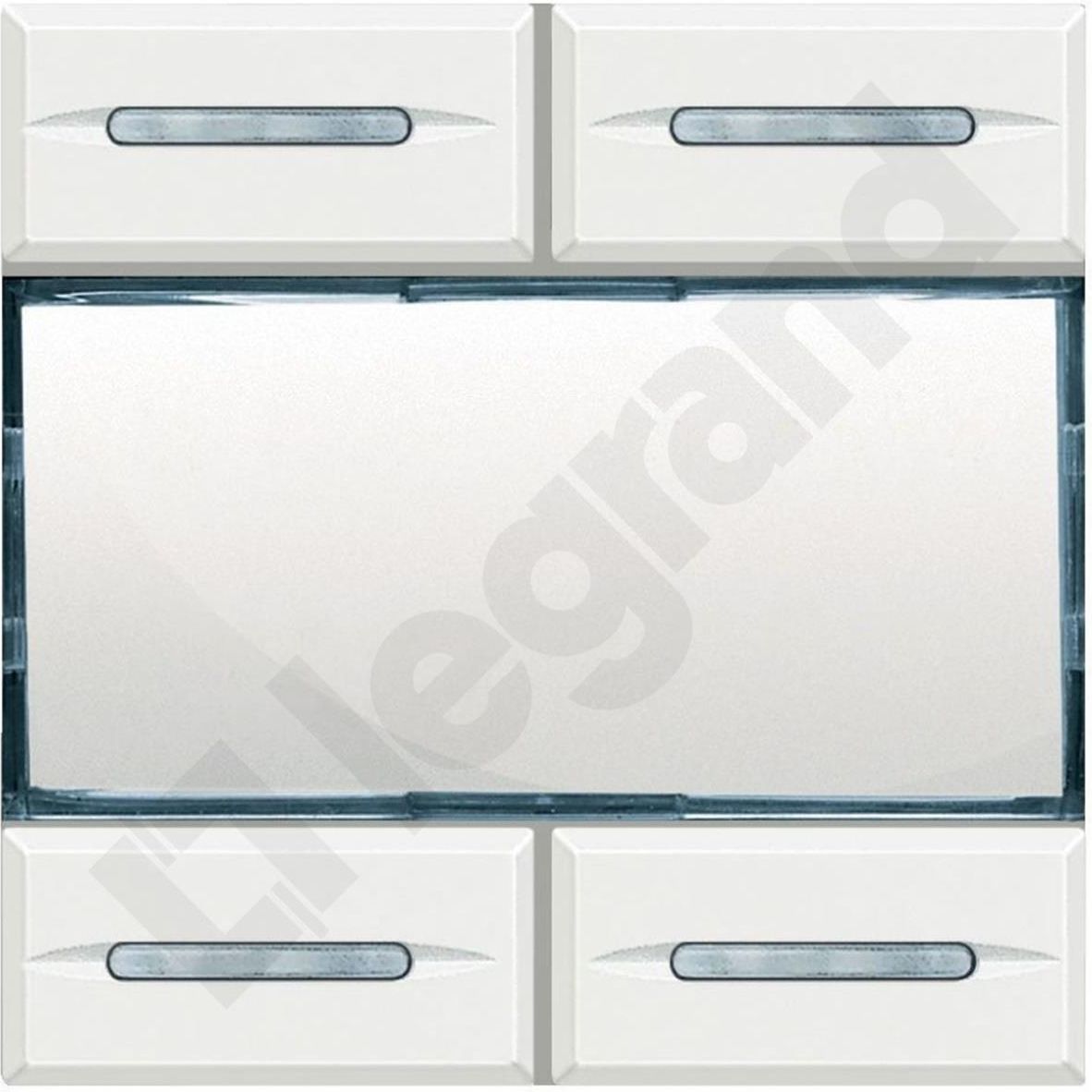 Legrand Bticino Axolute Myhome - Sterownik 4 Scenariuszy 2M Biały ...