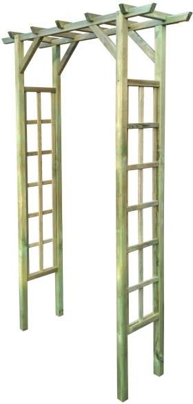 Blooma Pergola Drewniana 128x210x40cm - ceny i opinie - Ceneo.pl