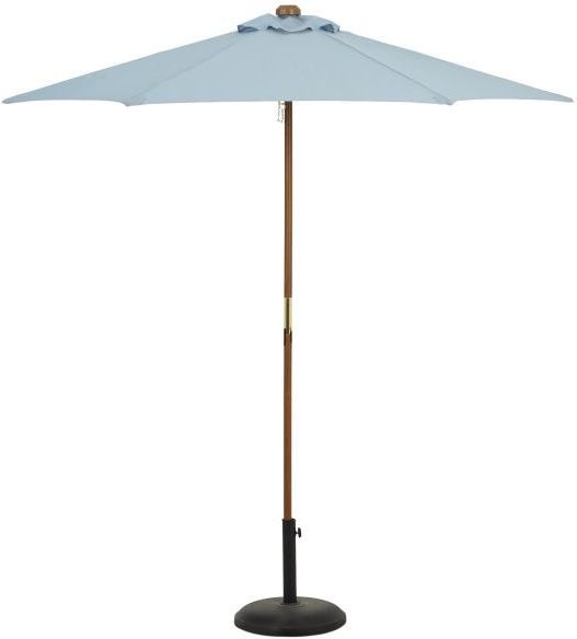 Parasol ogrodowy Blooma Parasol Drewniany Capri 200 Cm Niebieski - Ceny ...