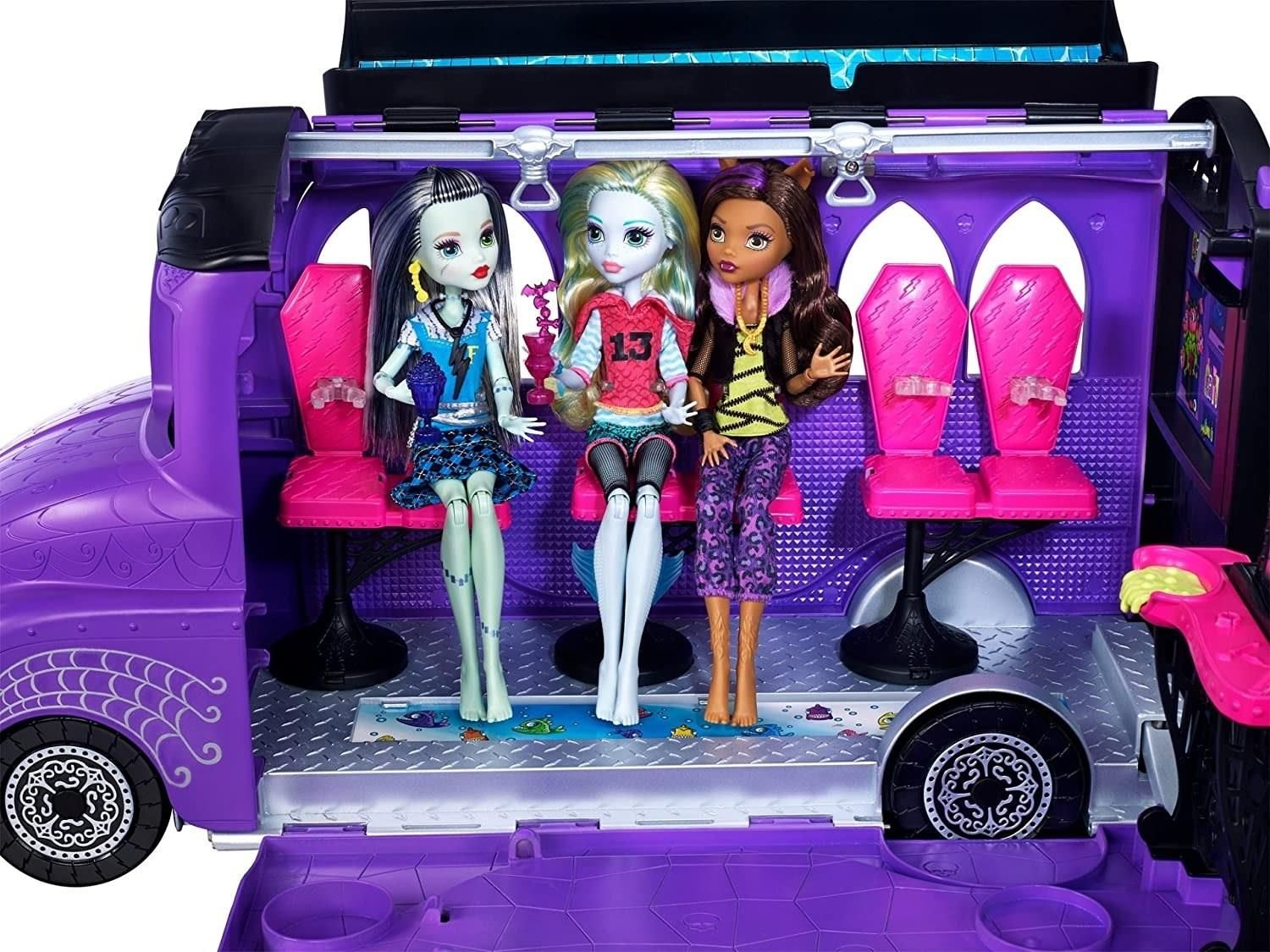 Mattel Monster High Wielki Autobus Z Wyposażeniem Fcv63 - Ceny i opinie ...