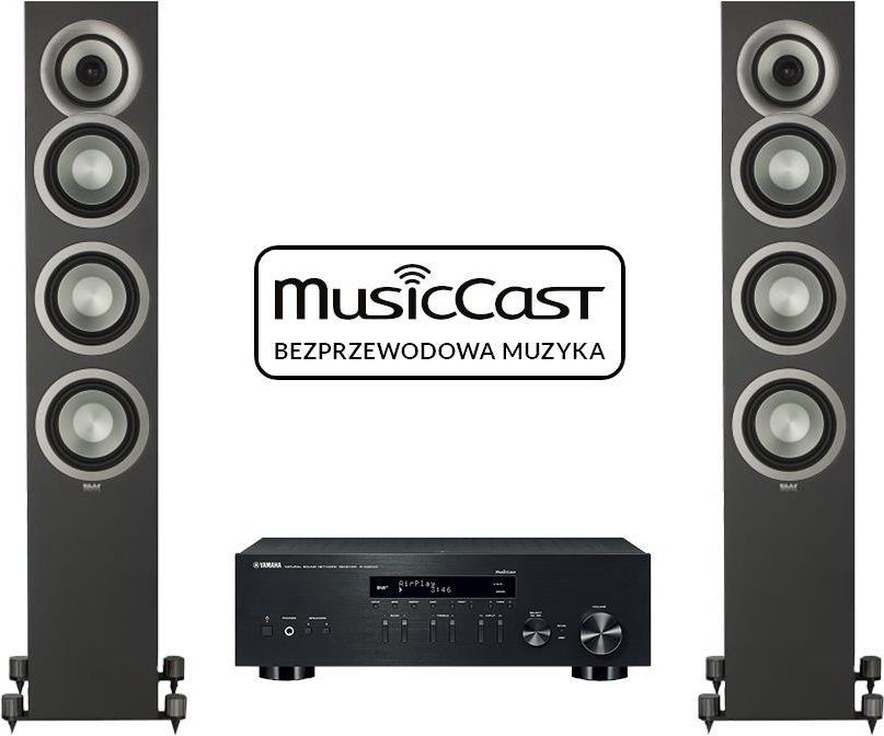 Yamaha R-N602 + ELAC Uni-Fi FS Slim U5 Czarny - Opinie i ceny na Ceneo.pl
