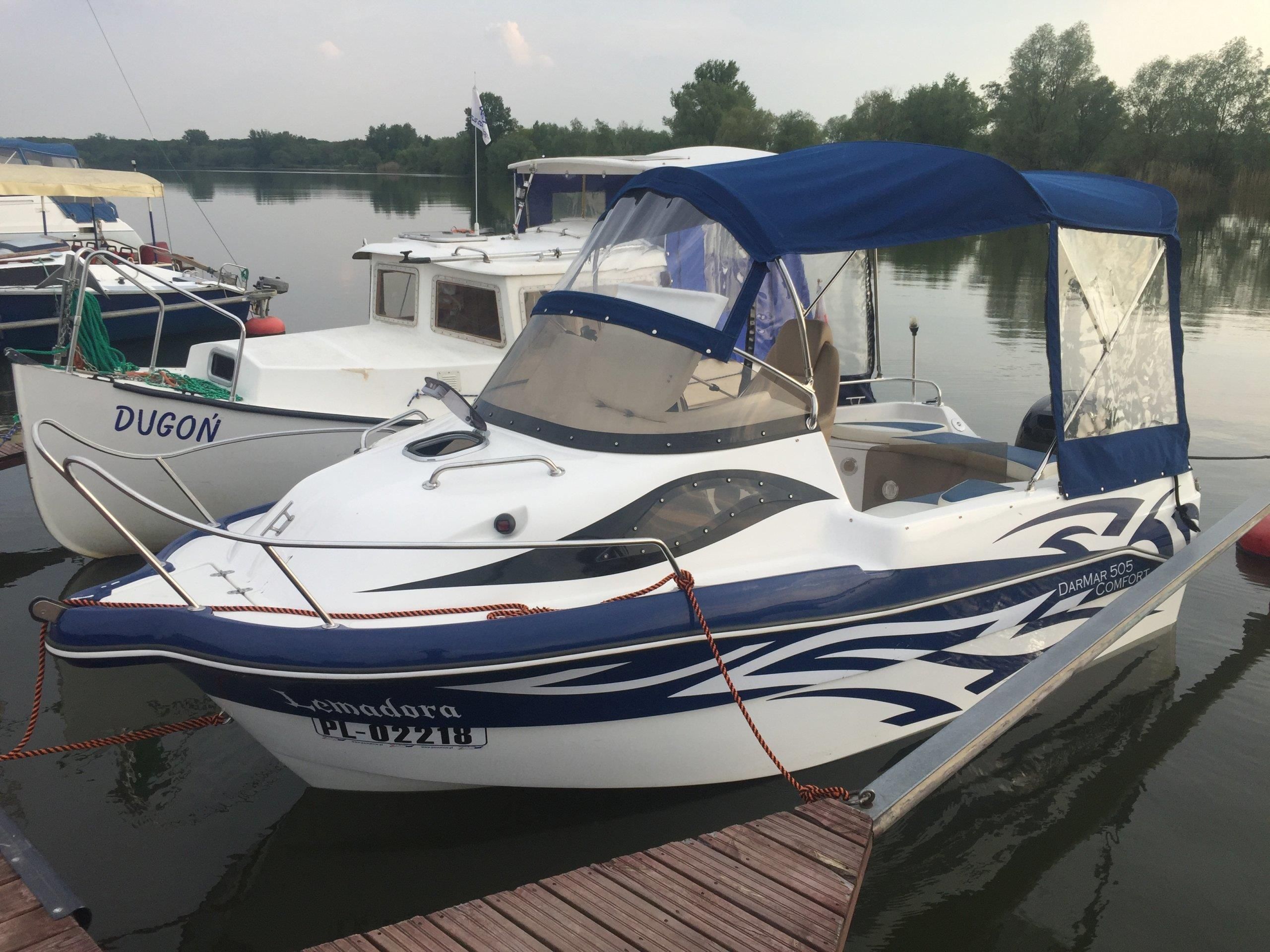 DarMar 505COMFORT + Silnik SUZUKI 90km+ Przyczepka - Opinie i ceny na ...