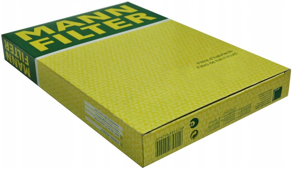 Filtr kabinowy MANN-FILTER FILTR KABINOWY TOYOTA YARIS/PRIUS/PREVIA ...